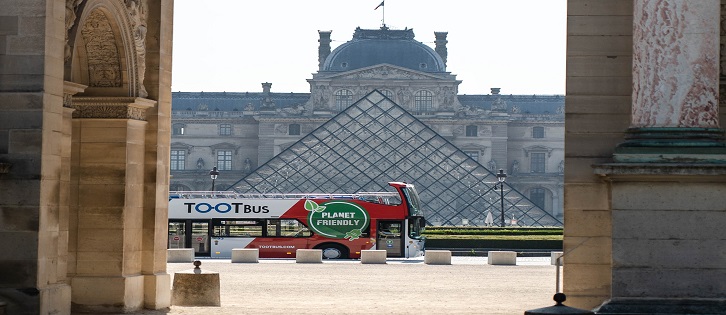 Tootbus Paris Hop on Hop Off | Book now with Global Bus Tours